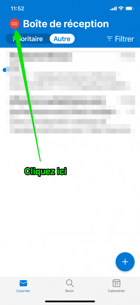Comment ajouter une boite mail outlook sous iOS et Androïd